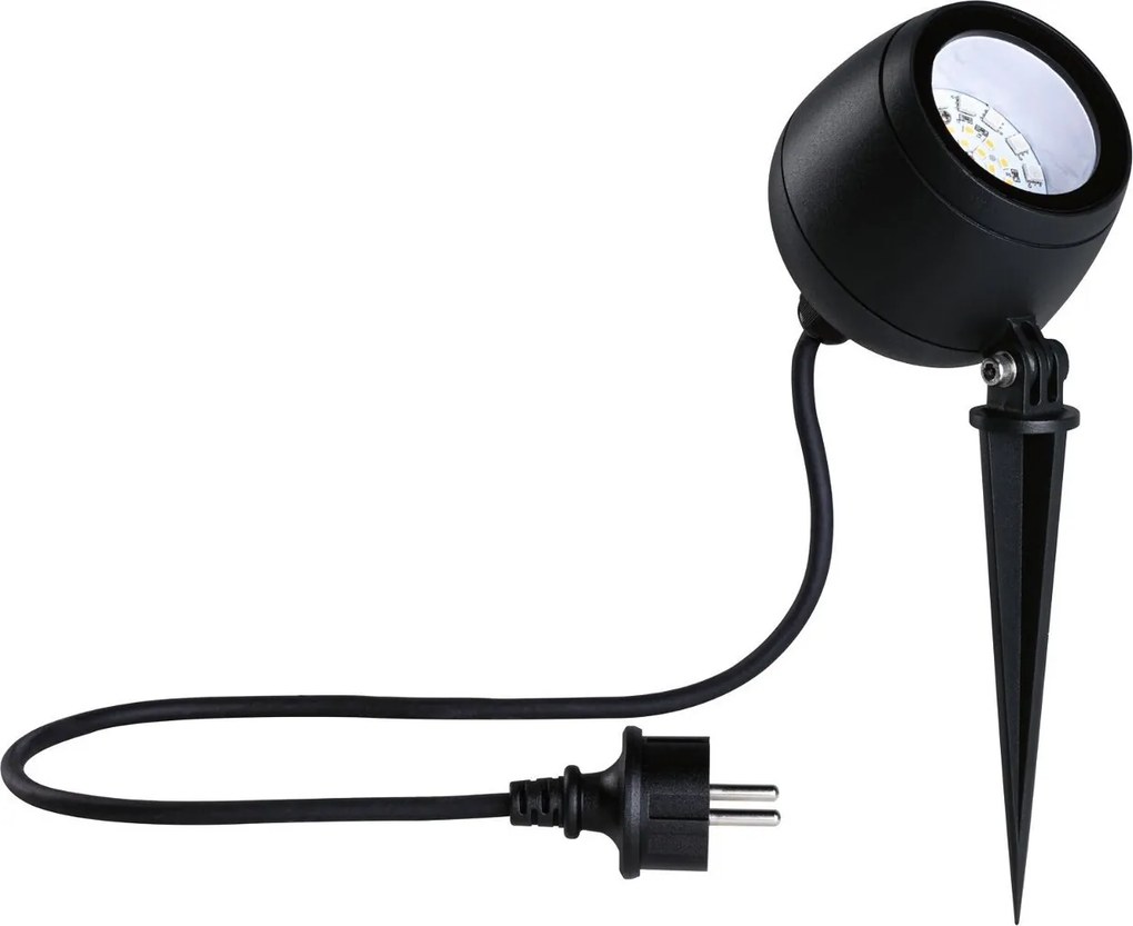P 94771 LED bodové zahradní světlo Smart Home Zigbee Kikolo IP65 90mm RGBW+ 6,2W 230V antracit umělá hmota/hliník - PAULMANN