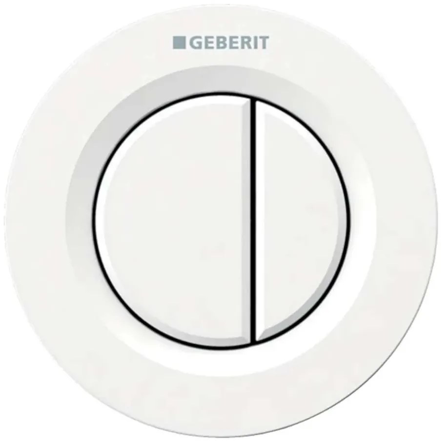 Geberit - Oddálené ovládání splachování typ 01, bílá 116.043.11.1
