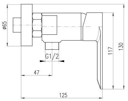 RAV Slezák NL181.5ZRK - Sprchová baterie NIL kartáčovaná růžová zlatá
