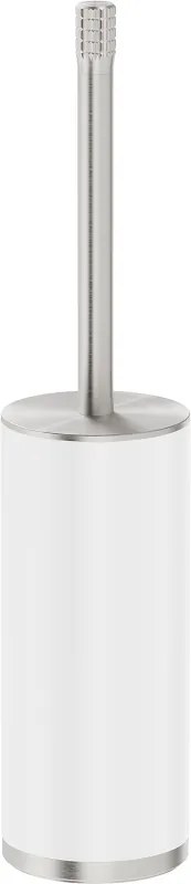 Mexen Triv, nástěnný WC kartáč, bílý/broušená ocel, 70A33073-97W
