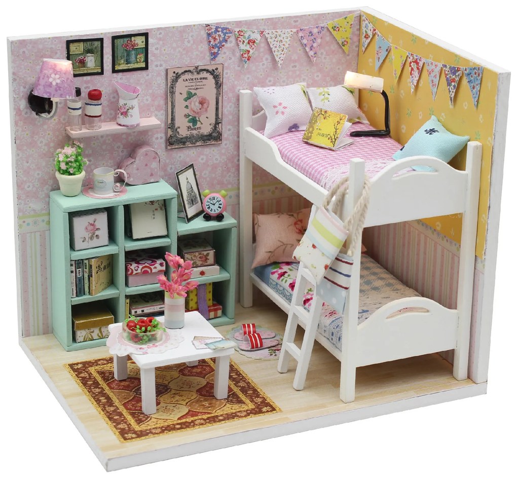 2Kids Toys miniatura domečku Cherylin pokoj