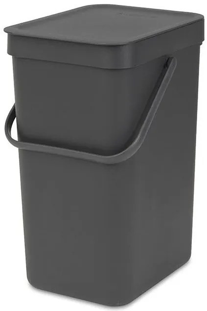 Koš 'Sort & Go' Brabantia - 12 l, šedý 109805