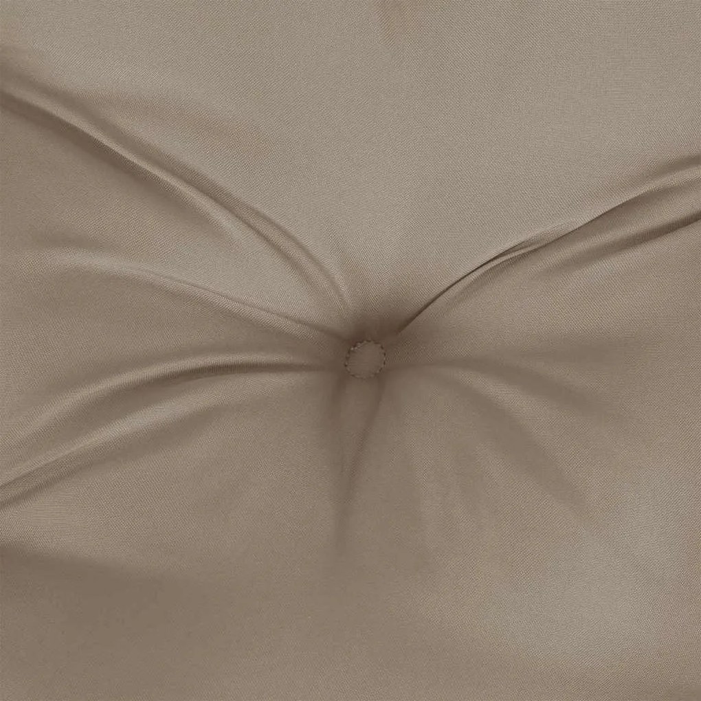 Poduška na zahradní lavici taupe 150x(50+50)x7 cm látka oxford 315024