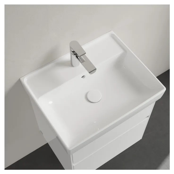 Villeroy & Boch Villeroy &amp; Boch COLLARO - Umyvadlo 550x440x160 mm, bez přepadu, bílá Alpin 4A335601