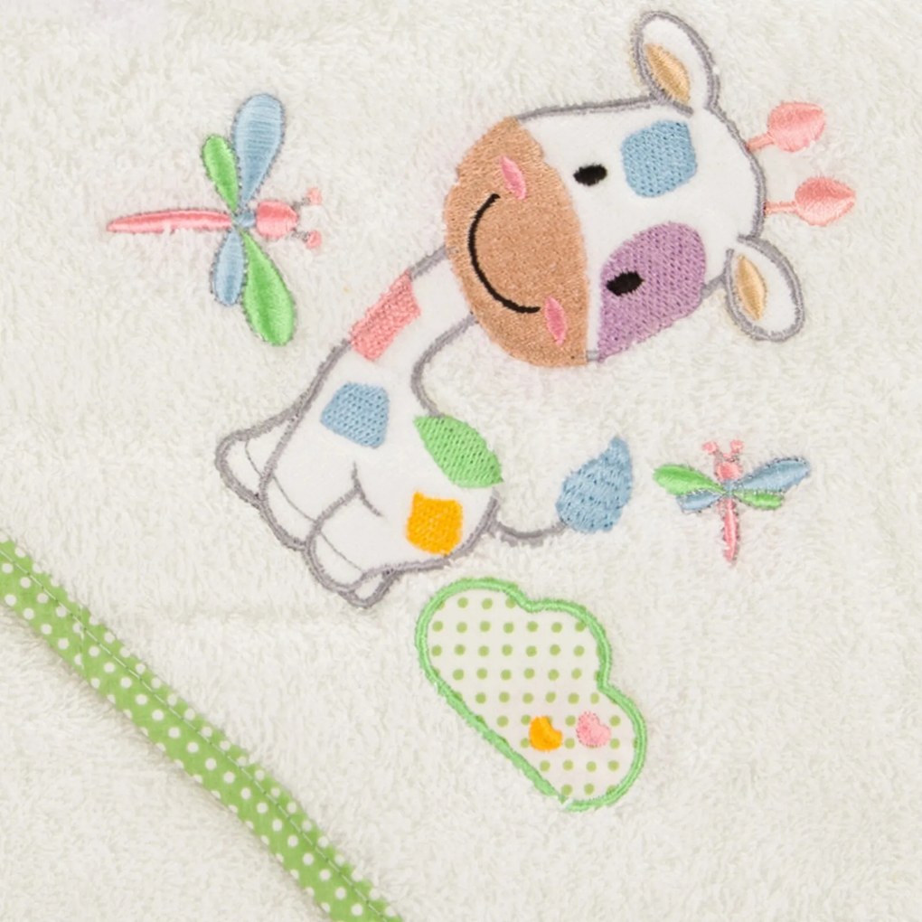 DĚTSKÝ FROTÉ RUČNÍK BABY33 100X100 CM BÍLÁ