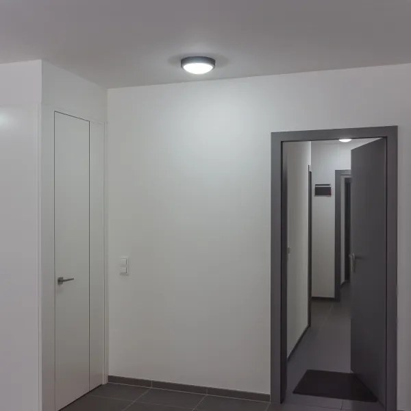 Brilagi - LED Venkovní stropní svítidlo LED/20W/230V pr. 23 cm IP54 antracit