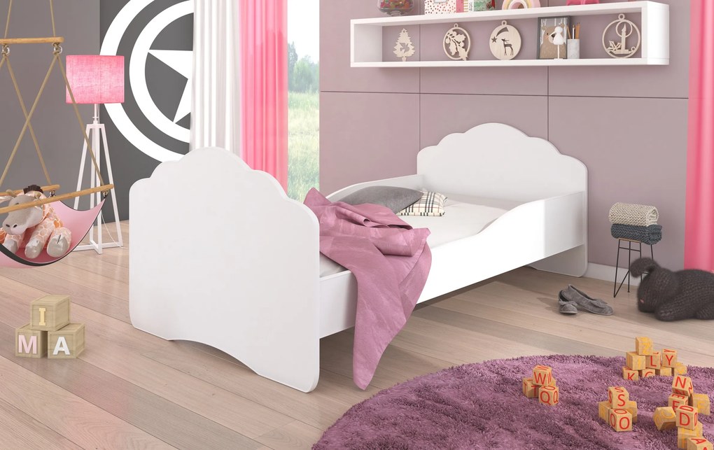 ADRK Furniture Postel s matrací CASIMO 160x80 CH-Cas- W- 160-E002