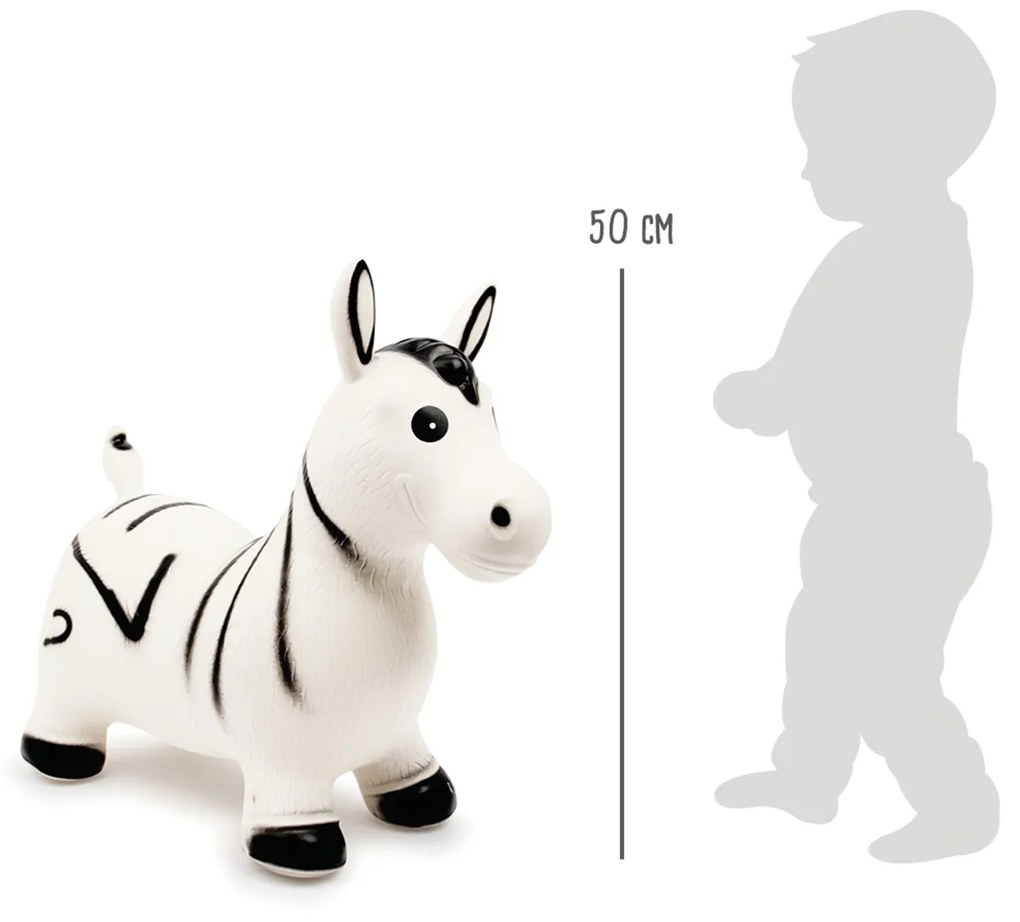 small foot Nafukovací hopsadlo zebra