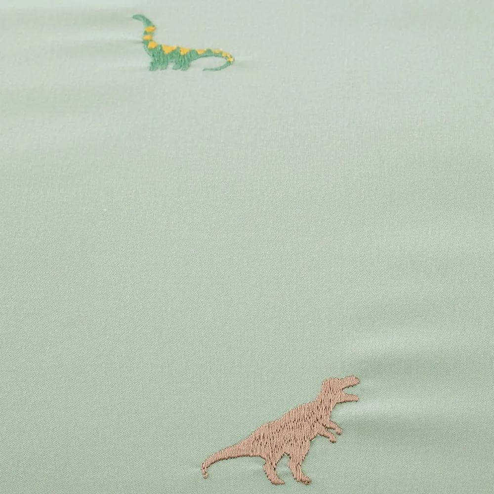 Dětské povlečení na jednolůžko 135x200 cm Embroidered Dinosaur – Catherine Lansfield