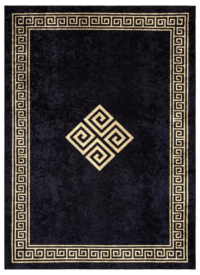 Kusový koberec Astre černozlatý 120x170cm