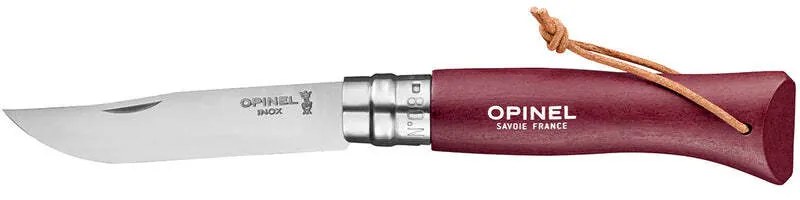 Opinel Colorama N°08 zavírací nůž 8,5 cm, vínově červená, 002213