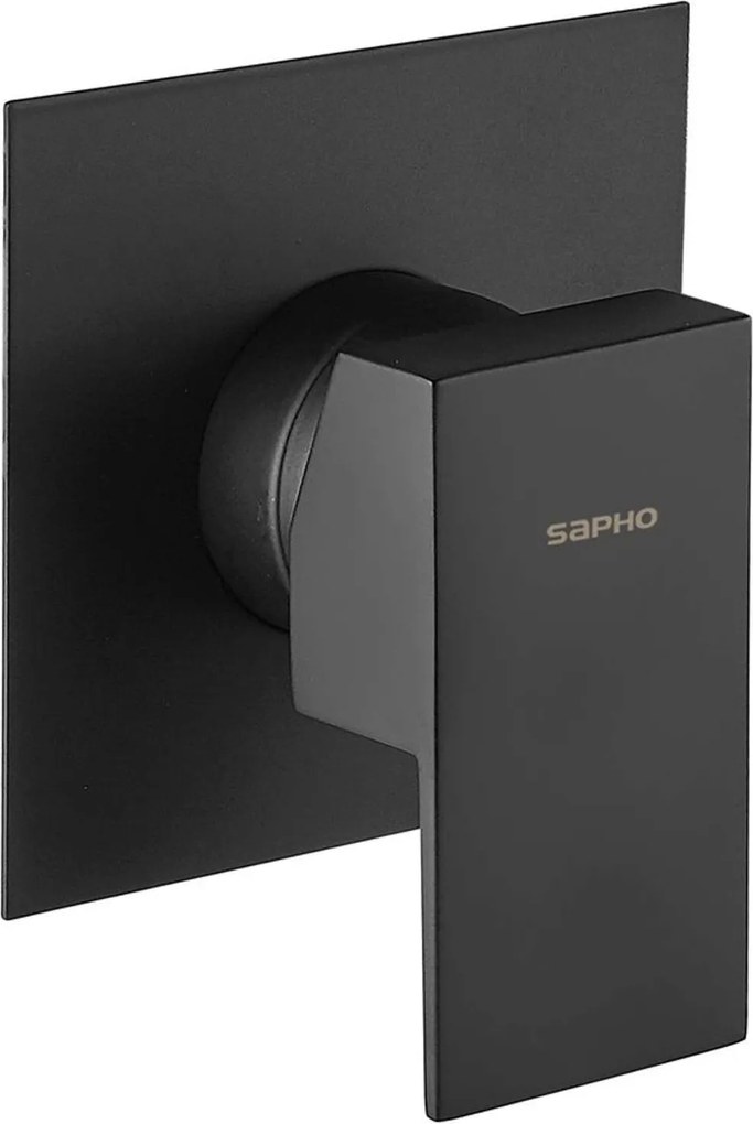 Sapho Spectre - Sprchová baterie pod omítku, matná černá 1102-76B