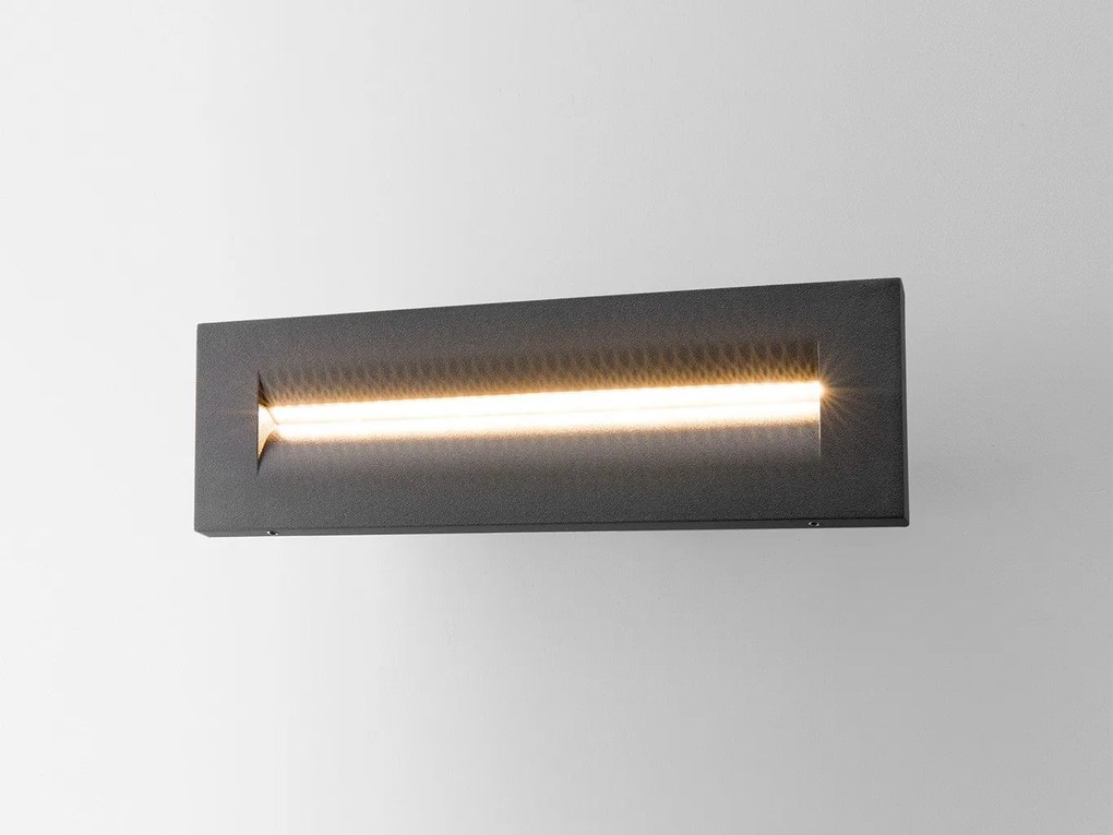 LED2 5141534D LED2 Venkovní svítidlo STEP IN L, A DALI/PUSH 8,5W 3000K antracit - LED2 Lighting