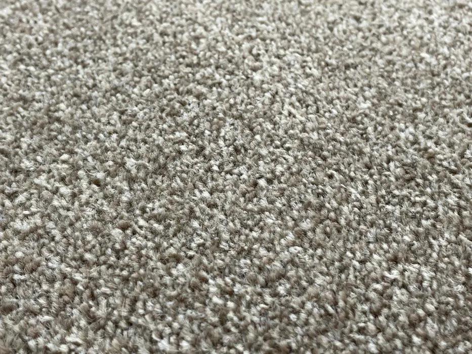 Vopi | Kusový koberec Matera hnědý - Kruh 120 cm průměr