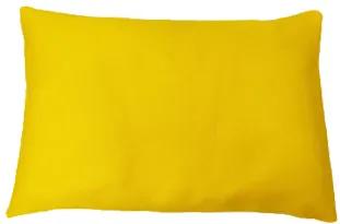 S radostí - vlastní výroba Pohankový polštář žlutý Velikost: 50 x 65 cm