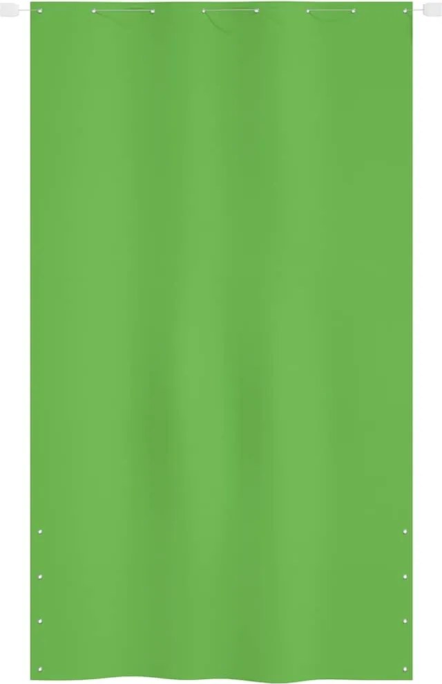 Balkonová zástěna světle zelená 140 x 240 cm oxfordská látka 148516