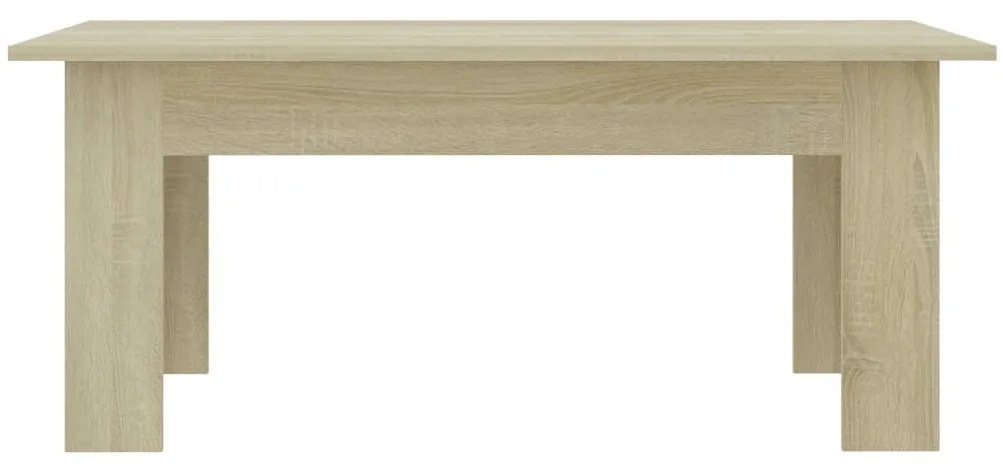 Konferenční stolek dub sonoma 100 x 60 x 42 cm dřevotříska - Default Title