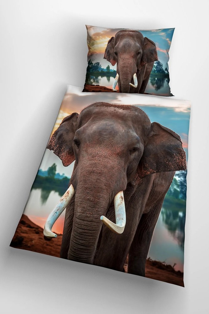 3d povlečení se slonem - Jumbo Jumbo 140x200 cm