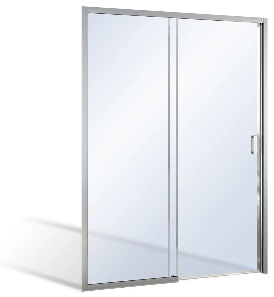 Roltechnik Outlet Posuvné sprchové dveře do niky G2L/G2P Varianta: šířka: 100 cm, orientace: Pravá - (G2P_1000 - 810-0000105-01-02), Barva profilů a typ výplně: profily: stříbrná, výplň: transparent