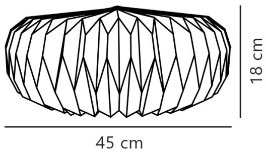 Nordlux - Stínidlo BELLOY E27 pr. 45 cm