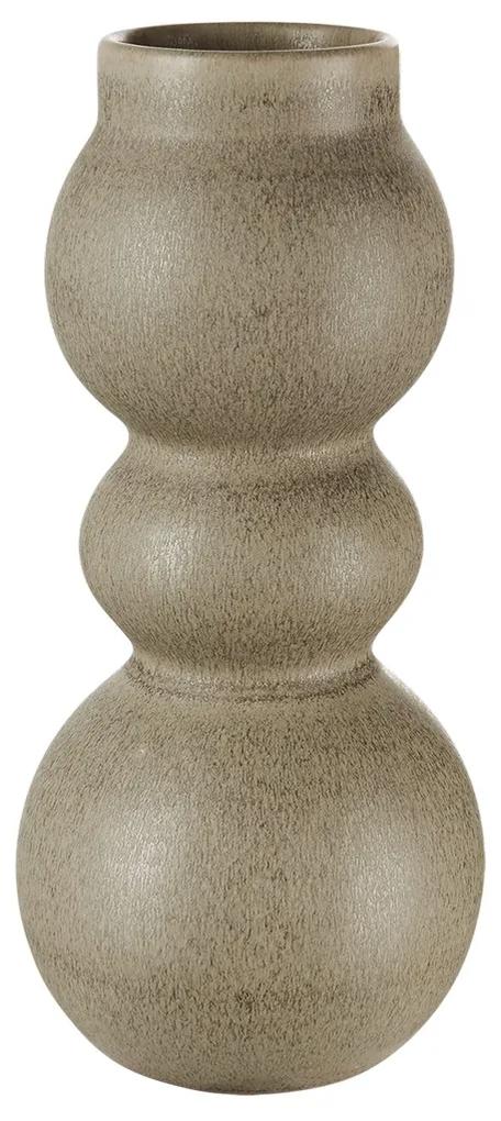 Kameninová váza výška 19 cm COMO ASA Selection - šedohnědá