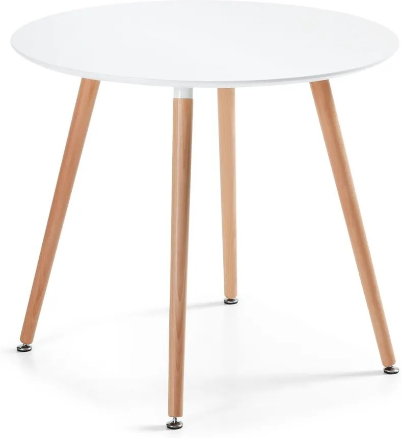 Jídelní stůl z bukového dřeva La Forma Daw, ⌀ 100 cm