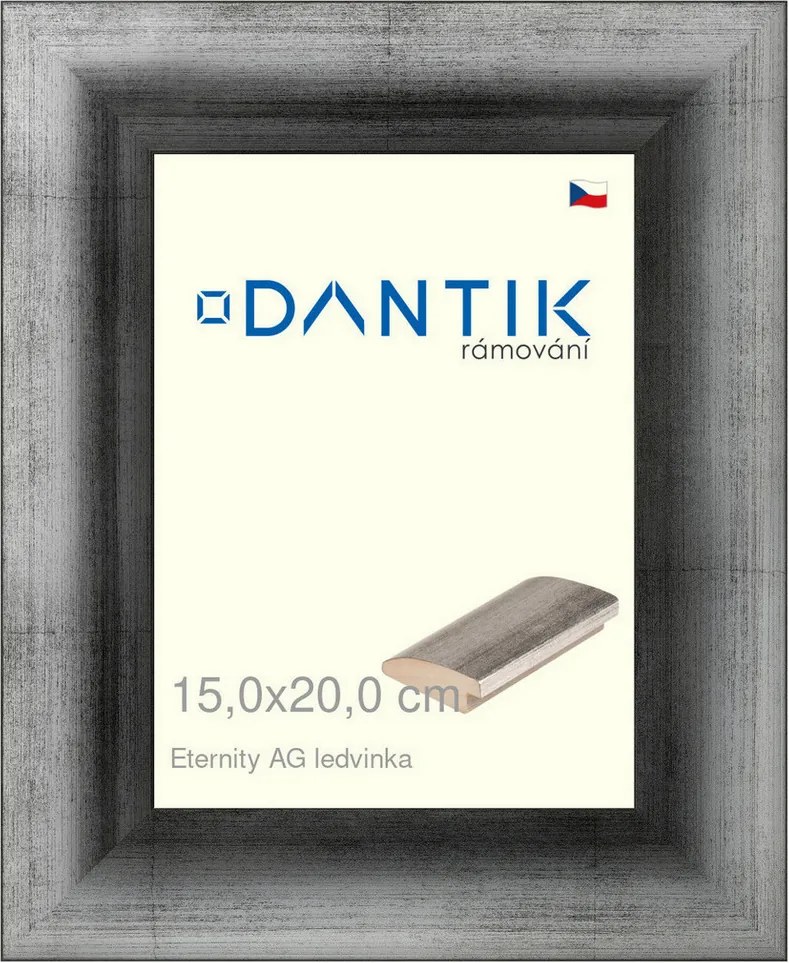 DANTIK rámeček 15x20 | LEDVINKA Eternity AG (Sklo Čiré)