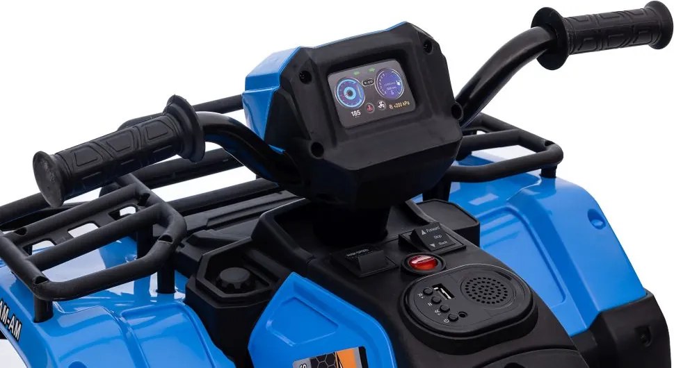 LEAN CARS Čtyřkolka na akumulátor JC915, modrá