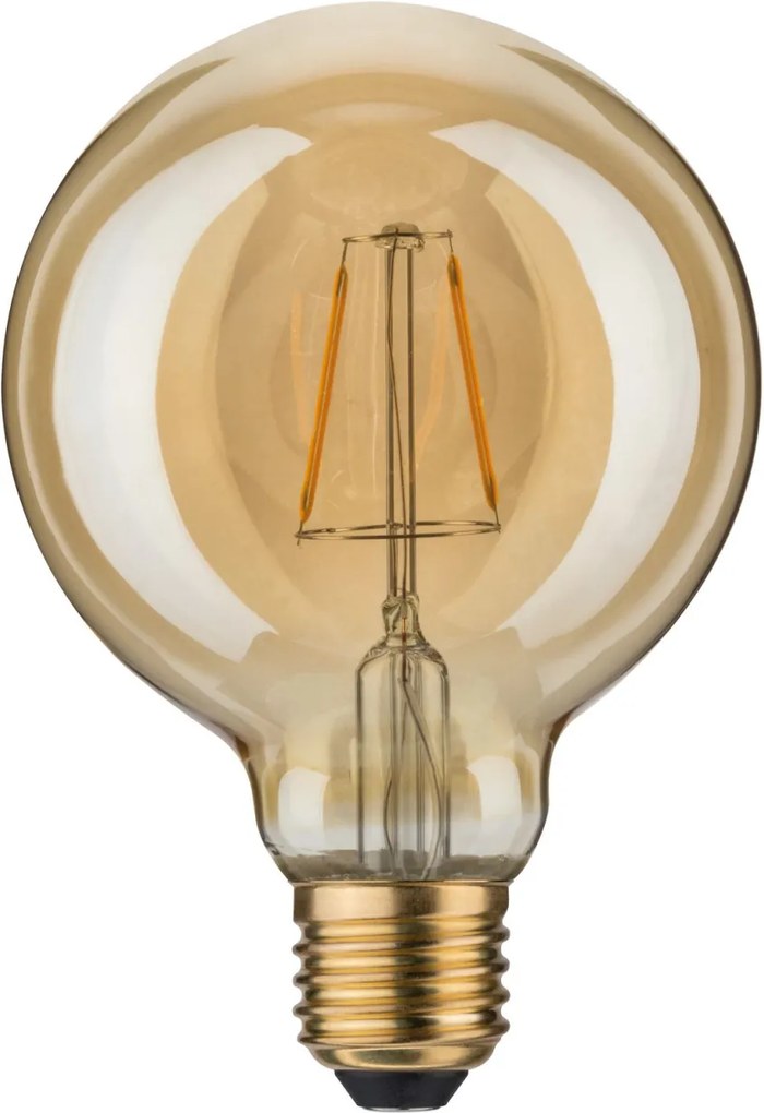 Dekorativní žárovka (Ø 95 x 138 mm, 2,5 W, 170 lm, 1700 K, zlatá) PA 28399