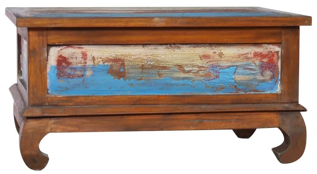 Konferenční stolek 80 x 50 x 40 cm recyklované teakové dřevo,  289057