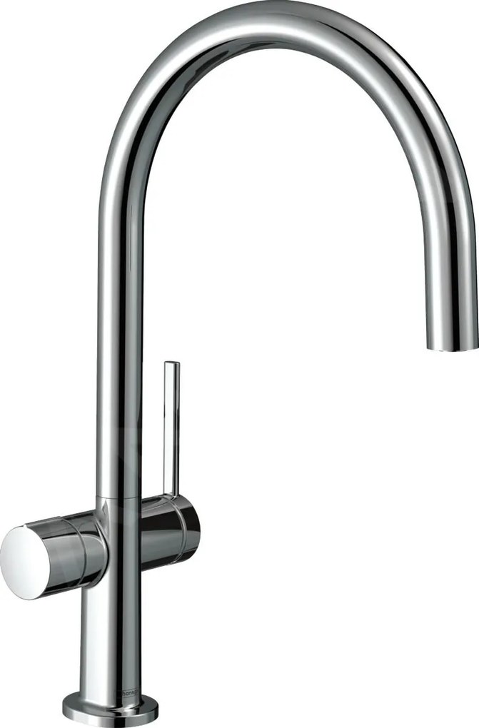 Hansgrohe M54, dřezová baterie Talis 220, s uzavíracím ventilem na spotřebič, chromová, 72805000