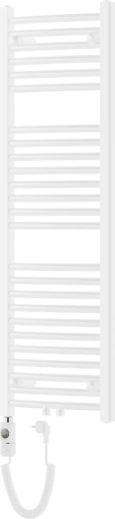 Mexen Ares, elektrické topné těleso 1200x400 mm + topná tyč 600 W, bílá, W102-1200-400-2600-20