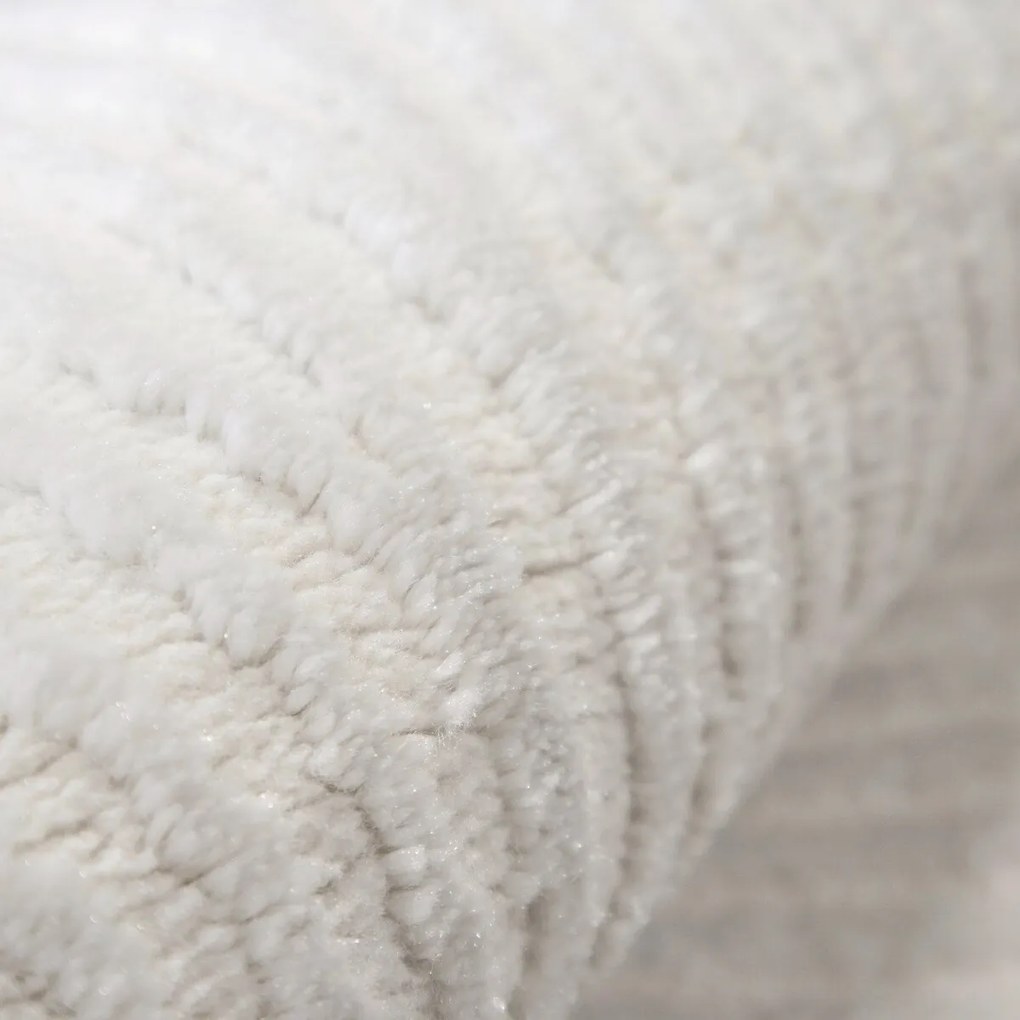 Angel Carpet, Kusový koberec Zafiro 25 Cream, 80x150, bílá, kancelář