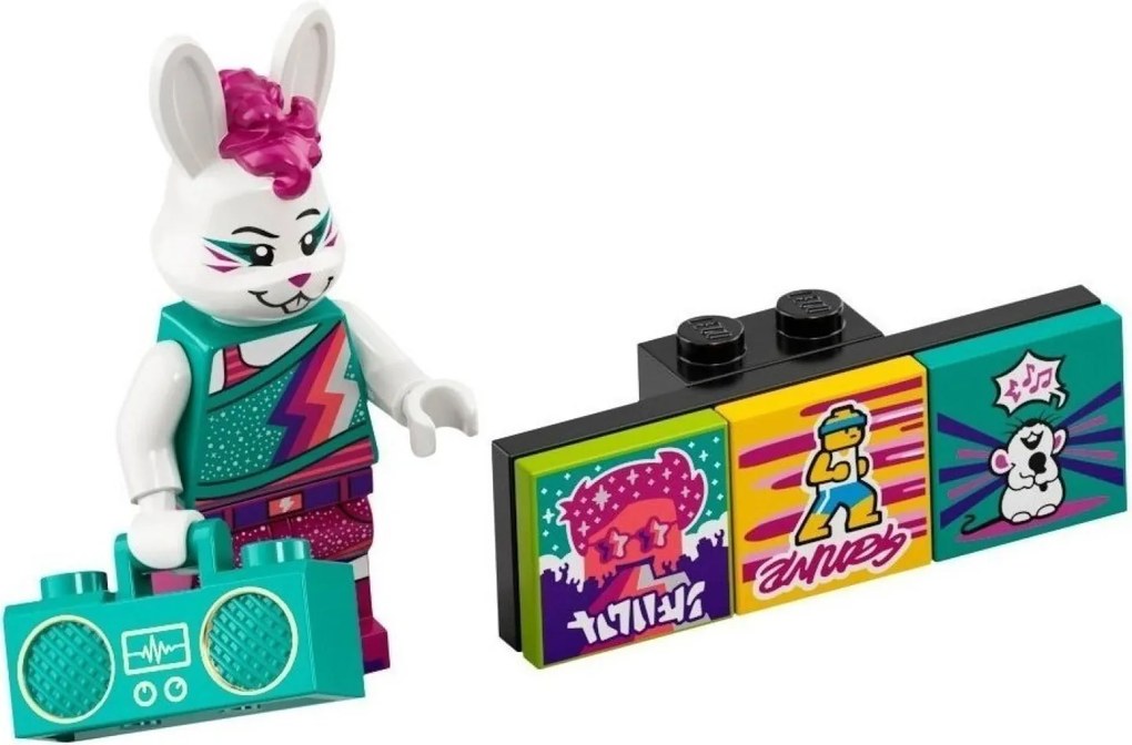 Lego vidiyo 43101 minifigurka bandmate králíček tanečník