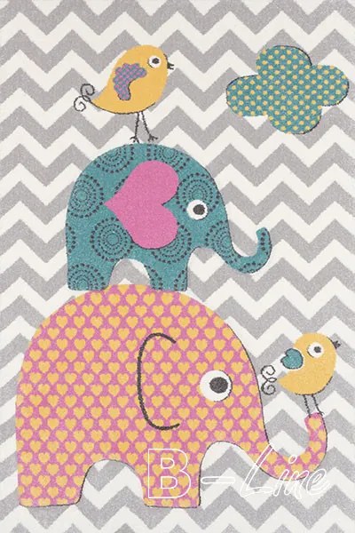 Vopi | Dětský koberec Pastel Kids 48SVS - 160 x 230 cm