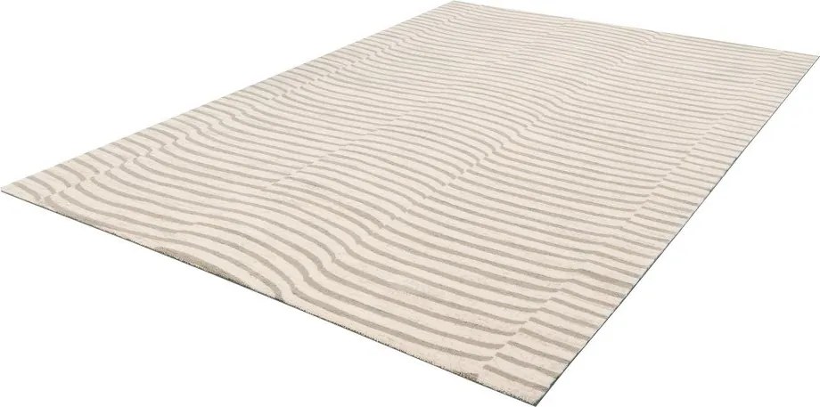 Béžový vlněný koberec 200x300 cm Agnus Tides – Agnella