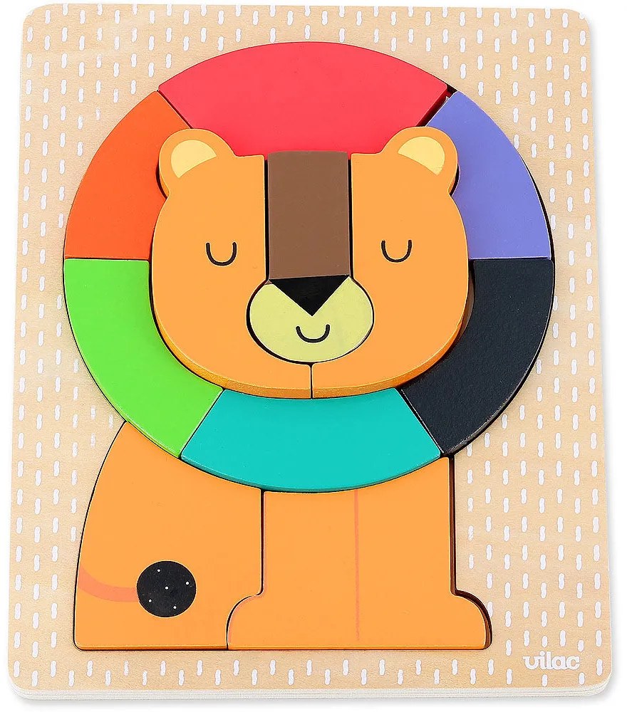Vilac Vkládací puzzle Lev