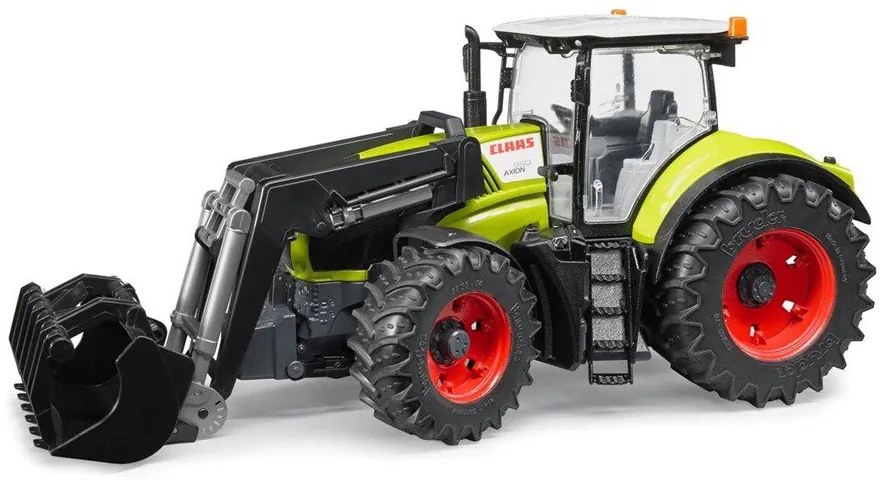 Auto bruder farmer - traktor claas axion s předním nakladačem