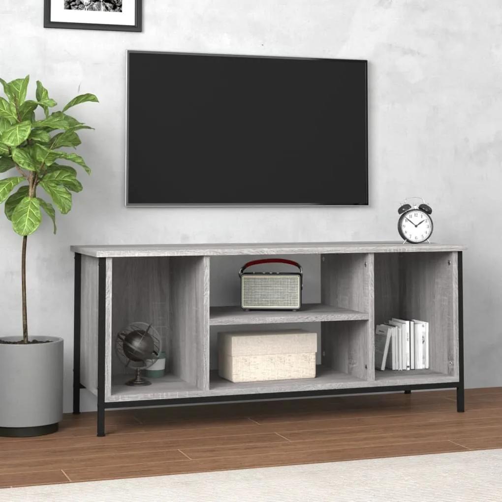 vidaXL TV skříňka 102 x 35 x 45 cm kompozitní dřevo [826288] Barva: kouřový dub