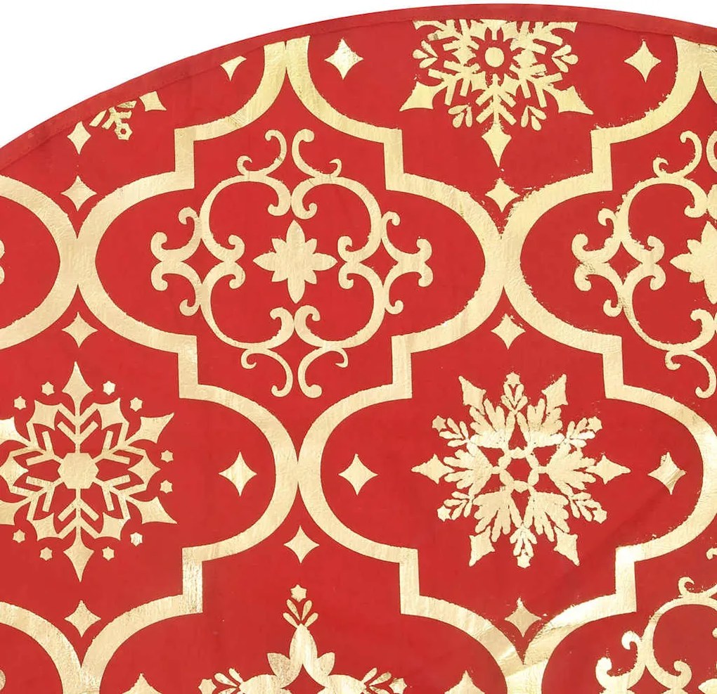 Luxusní vánoční sukně s ponožkou červená 122 cm látková 330276