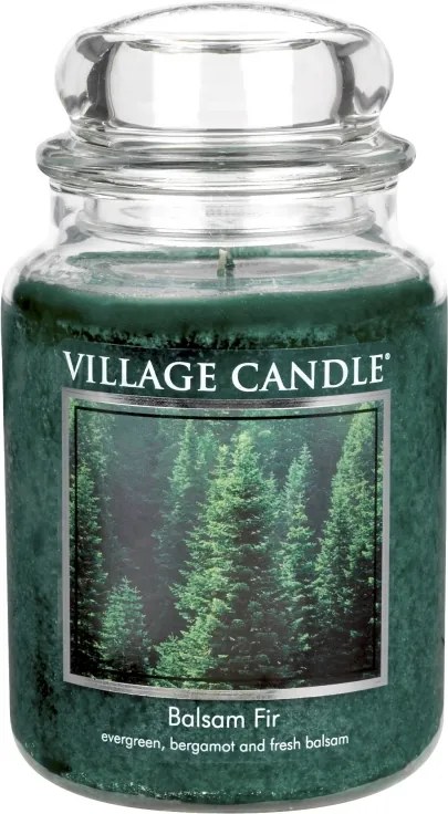 Village Candle Vonná svíčka ve skle, Jedle - Balsam Fir, 26oz Premium