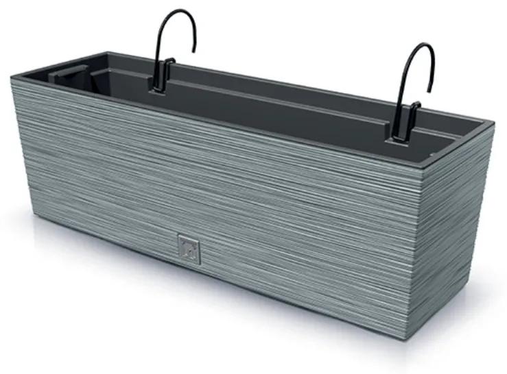 PROSPERPLAST Závěsný truhlík - FURU CASE W Rozměr: 58x18 cm, Barva: beton