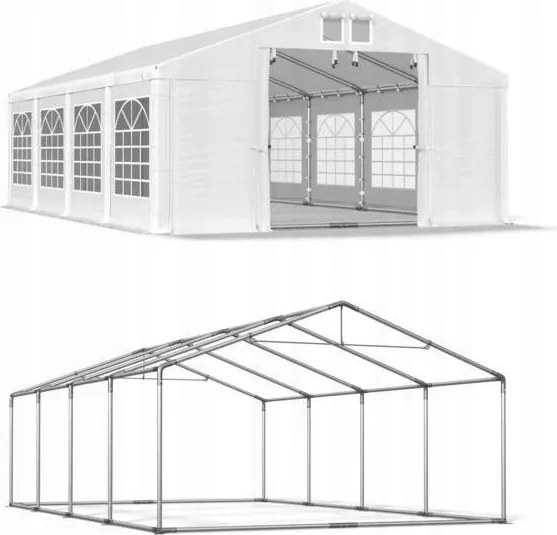 Párty stany 3x8 m Stanové haly Das 560 Sf