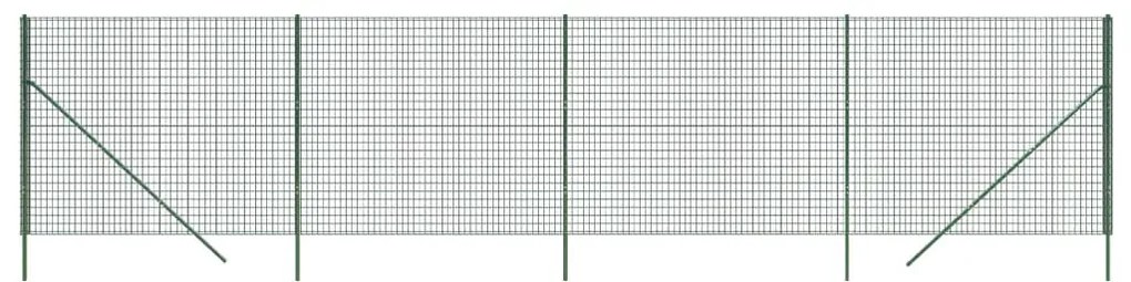 Drátěné pletivo zelené 2,2 x 10 m pozinkovaná ocel - Default Title