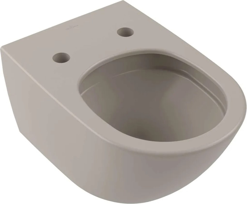 Villeroy & Boch Antao - Závěsné WC, DirectFlush, CeramicPlus, TwistFlush, Almond 4674T0AM