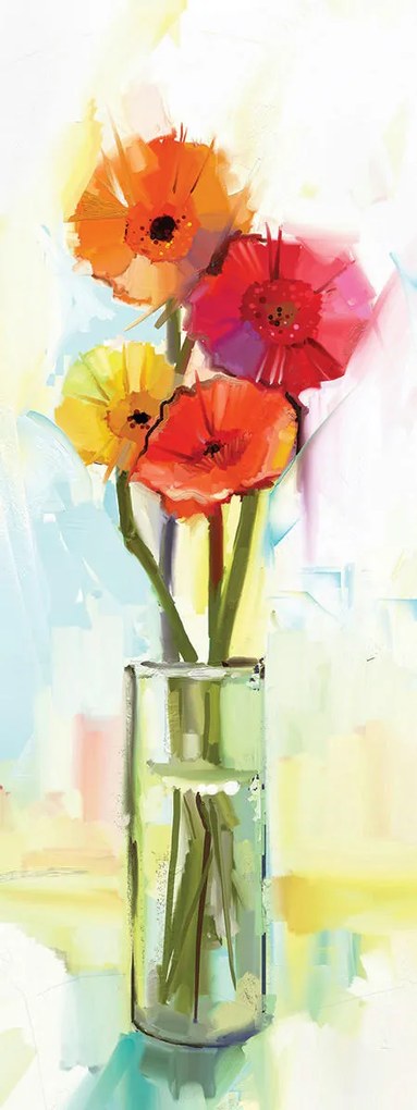 XXXLutz MALBA NA PLÁTNĚ, květiny, 30/80 cm Euroart - Obrazy na plátně - 005721071103