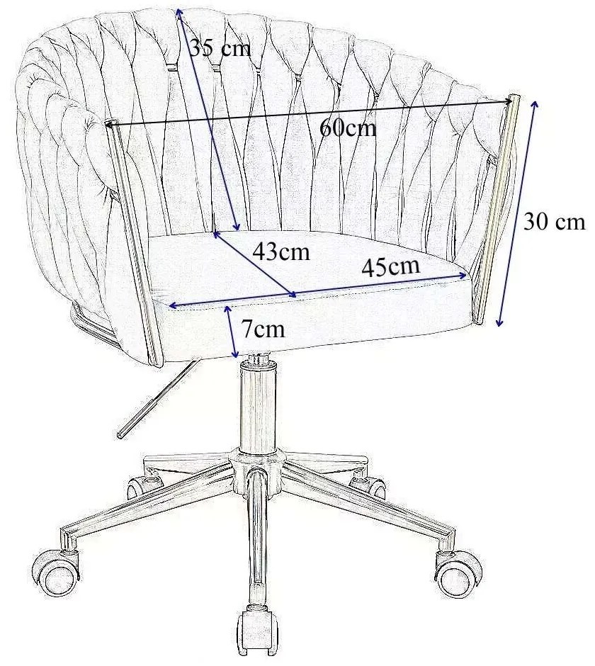 LuxuryForm DESIGN Barová židle NORDEN VELUR na zlaté kulaté podstavě - krémová