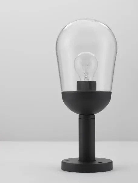 Venkovní zahradní lampa Omika B 15 tmavě šedé