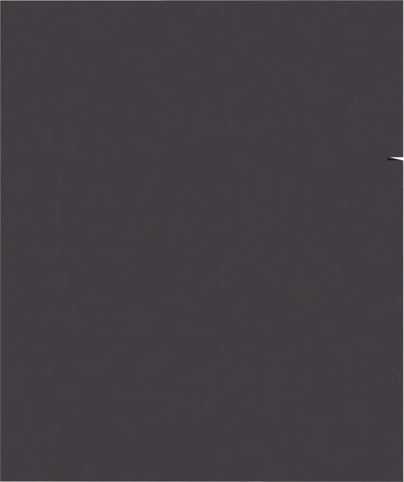 vidaXL Skříňka pod umyvadlo 60 x 38,5 x 46 cm dřevotříska [804652] Barva: bílá s vysokým leskem