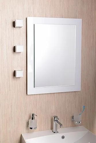 Sapho Mitra 92 x 72 x 4 cm zrcadlo MT181 bílé